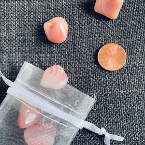 Peach Quartz Tumbled Polished Natural Stones SMALL Size Gift - Etsy