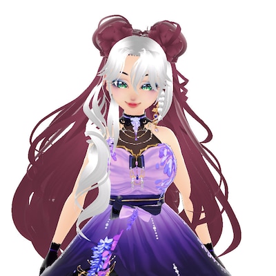 Vroid Side Ponytail Hair Preset - Etsy