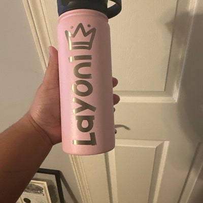 Back to School Kids Water Bottle Personalized, Custom Kids Engraved ...