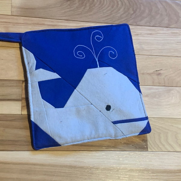 Paper Pieced Whale Block Pattern in PDF - Etsy