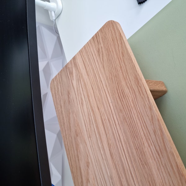 Wooden Monitor Stand - Monitor Riser - Desk Shelf - Dual Monitor Stand ...