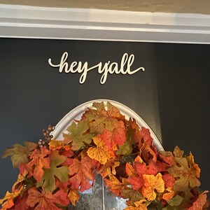 Hello Script Wood Sign wood Sign Art Wooden Hello Hello | Etsy