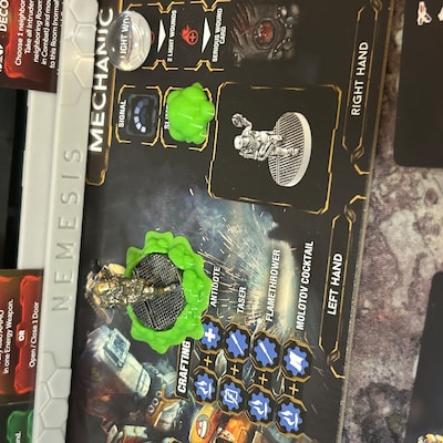 Nemesis Board Game Slime Token Upgrade Fancy Edition Nemesis Lockdown ...