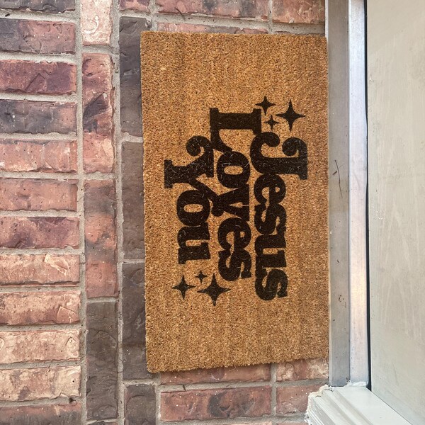 Christian Doormat Housewarming Gift Idea for Women Inspirational ...