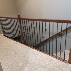 Oil Rubbed Copper Wrought Iron Balusters - Etsy