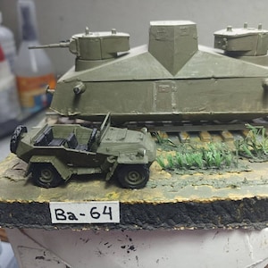 1/72 Scale Spanish Constructora Field Armored Truck, Spanish Civil War ...