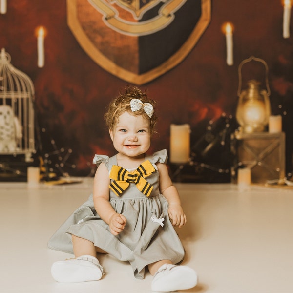 Handmade Wizard Witch School Inspired Geek Cosette Dress Birthday Dress ...