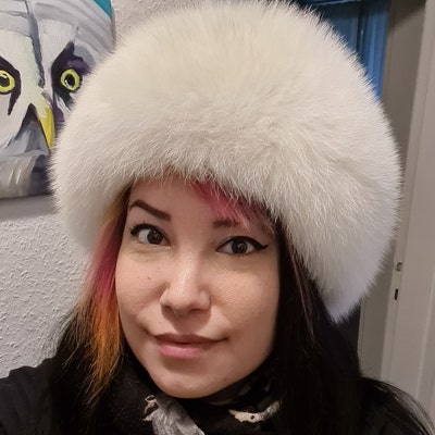 Arctic White Fox Fur Luxury Stylish Ski Headband - Etsy