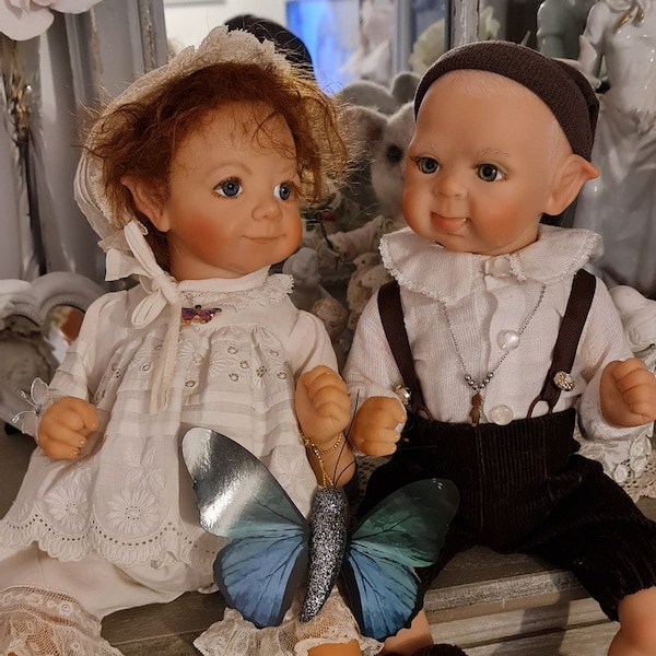 Puck Reborn Elf Doll Kit by Lenka Polacek Hucinova >>kit Only unpainted