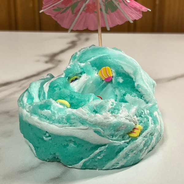 Baja Blast Freeze Slime ~ Icee Slime ~ Jelly Slime ~ Charm Slime - Etsy