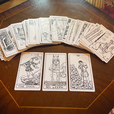 Tarot Stamp Set - Etsy