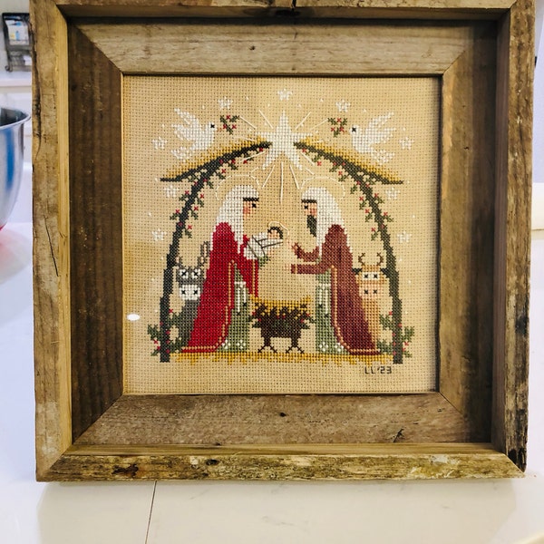 DIGITAL PDF FILE "nativity Collection 2 - Two Variants, Cross Stitch ...