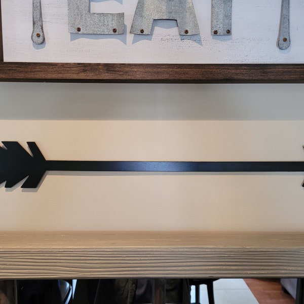 Arrow Home Decor - Rustic Metal Wall Art - Metal Arrow - Gallery Wall ...