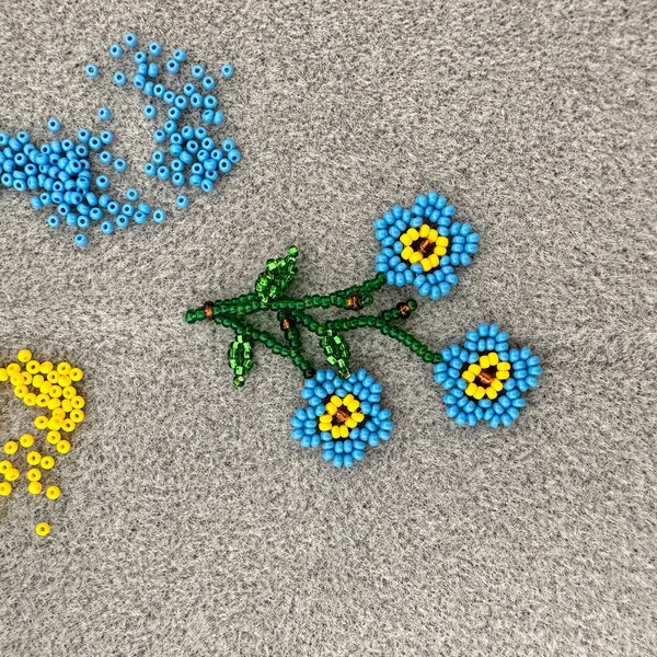 Beading Tutorial Daisy Chain Beaded Bracelet How to Make Seed Bead ...