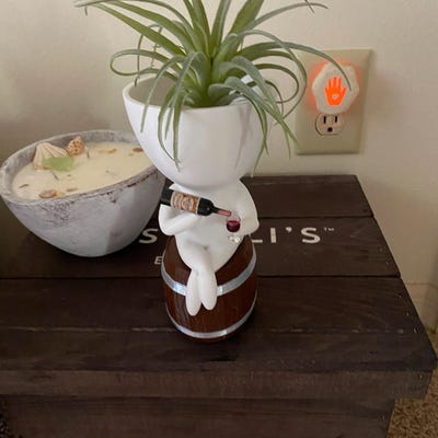 Gummy Bear Planter Pot / Pen Pencil Holder, Teddy Bear Desk Pot, Office ...