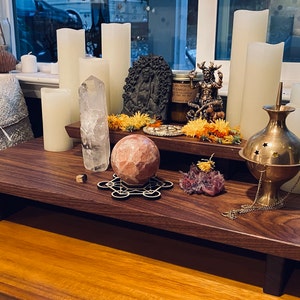 Table Top Altar . Beautifully Handcrafted 3 Tier Buddhist - Etsy