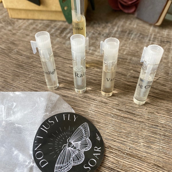 Perfume Oil Samples, Try an Oil Before You Invest in a Larger Size! - Etsy