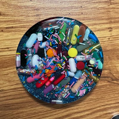 Vial Chill Pill Keychain - Etsy