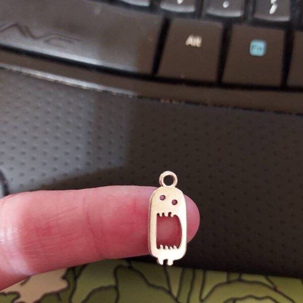 5 Treble Clef Big Hole Beads, Silver Color Big Beads, Large Hole Music ...