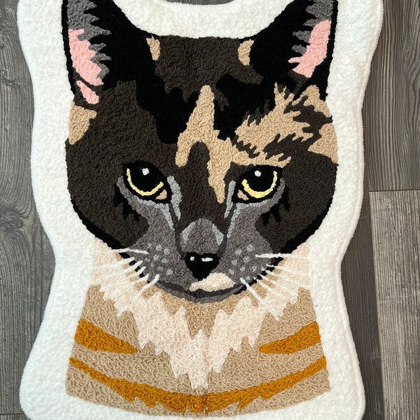 Custom Pet Portrait Rug - Personalized Cartoon Pet Rug, Animals, Dog ...