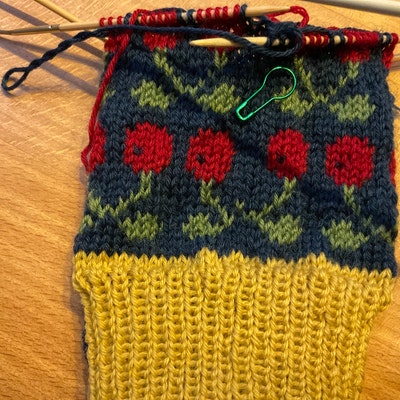 DIGITAL ITEM Rad Radish Socks Knitting Instructions - Etsy