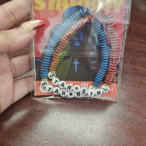 The Weeknd Inspired “stargirl” and “starboy” Matching Bracelets - Etsy