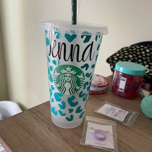 Starbucks Acrylic Tumbler Custom Starbucks Tumbler 24oz or | Etsy