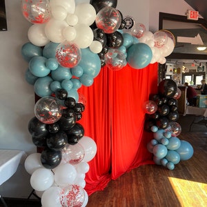 Red Candy Cane Balloon Red And White Candy Cane Mylar Etsy