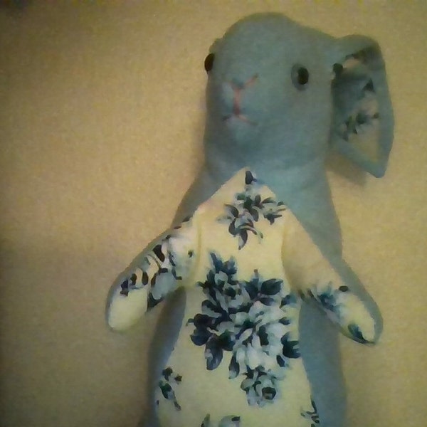 Custom: Velveteen Rabbit - Memory Bunny - Stuffed Animal Keepsake ...
