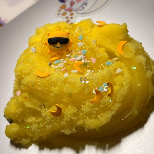 Sunshine, Icee Slime, Bingsu Slime, Summer Slime, Gifts for Kids - Etsy