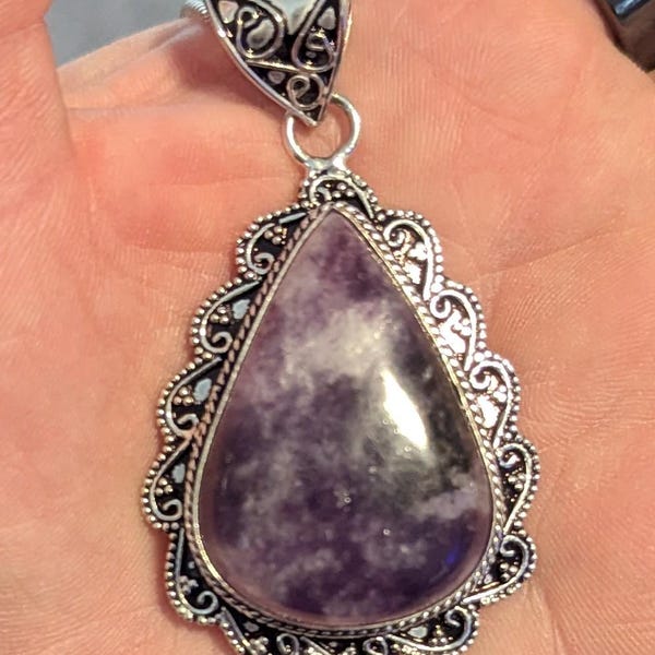 Iolite Gemstone Bracelet, 925 Sterling Silver Jewelry Bracelet, Iolite ...