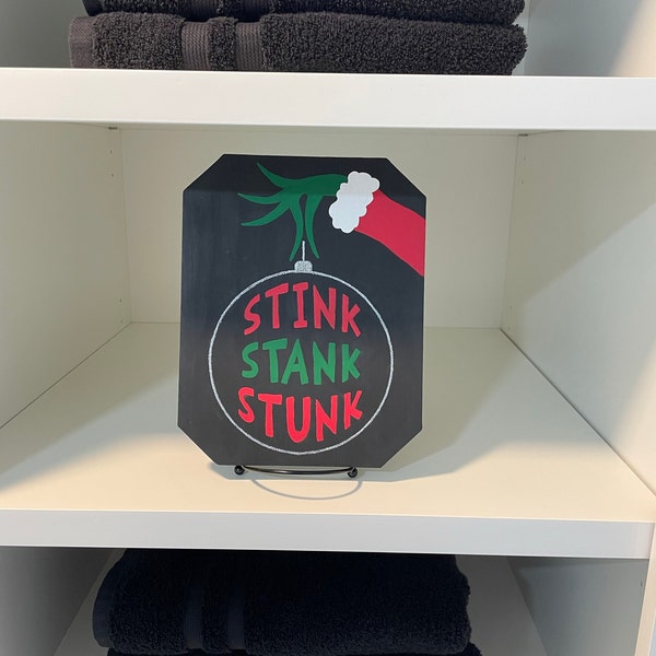 Stink Stank Stunk Stencil | Christmas Stencil | Holiday Stencil | Funny ...