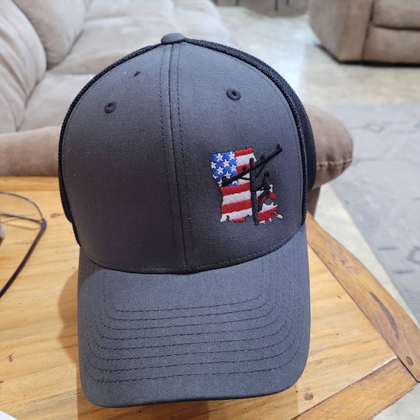 Oilfield Worker - Oil Rig Leather Patch Hat | Oilfield Gift, Great for ...