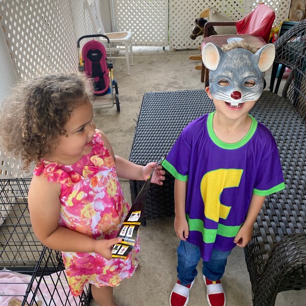 Cosplay Chuck E Cheese Style Children's Shirt - Birthday Shirt ...