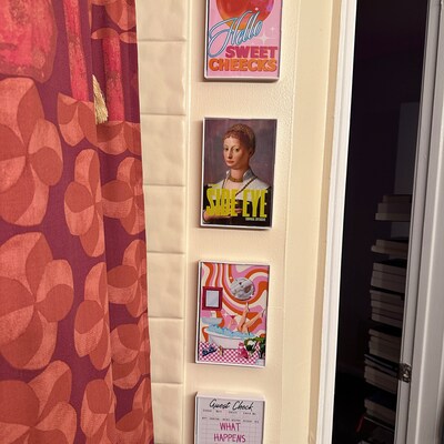 Funky Grocery Items Poster Colorful Food Art Prints Cute Kitchen Wall ...