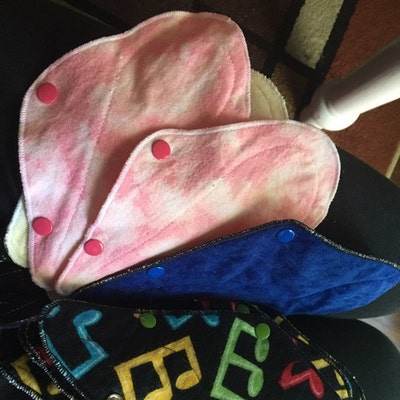 Cloth Menstrual Pads reusable PDF Sewing Pattern Instant Download ...