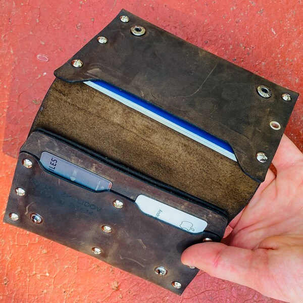 Leather Tweezer Pouch,manicure Tool Case,personalized Manicure Case ...