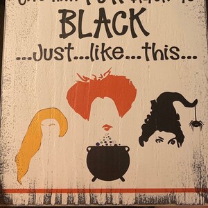 Halloween Decor Hocus Pocus Fall Autumn Wood Sign Wallhanging - Etsy