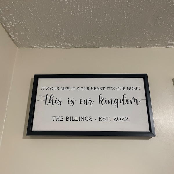 Custom Signs With Quotes | Custom Quote Signs for Home | by Pretty ...