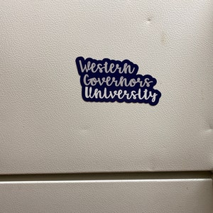WGU Vinyl Sticker | Western Governors University Night Owls - Etsy