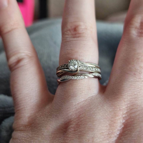 Diamond Cigar Band, Flush Set Round Cut Moissanite Wedding Band, Wide ...