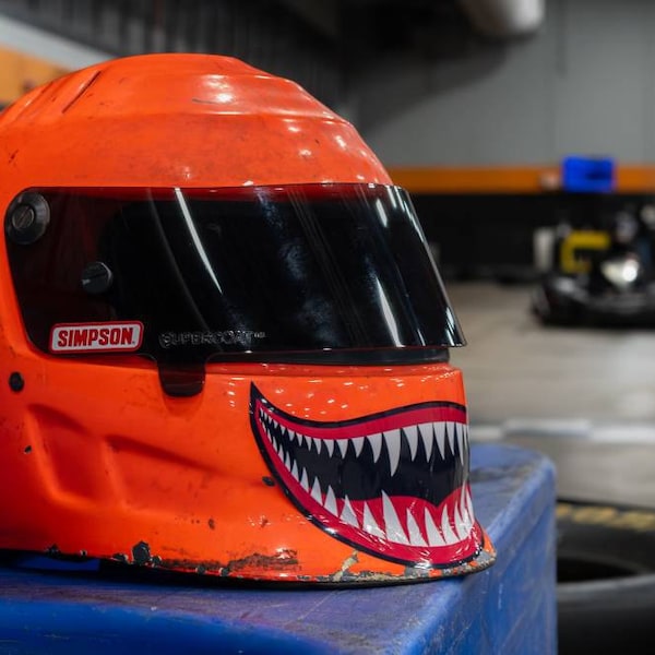 Custom Helmet Visor Decals (2-pack) - Etsy