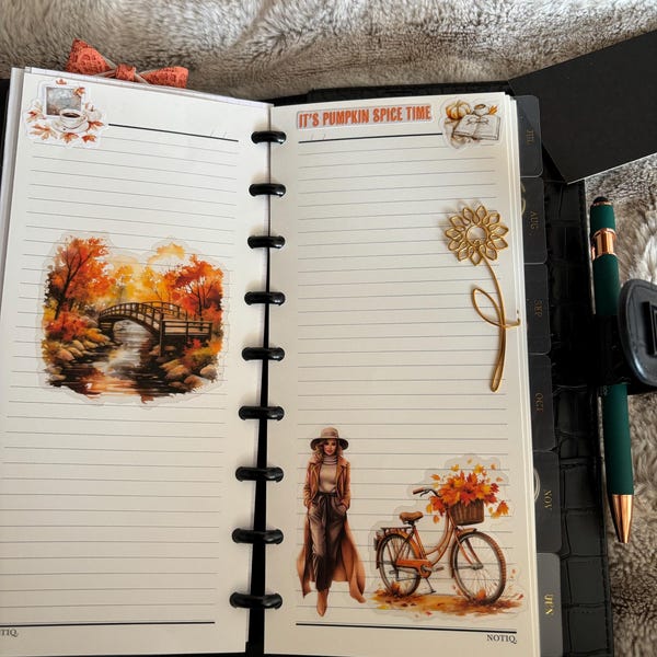 Sakura Wire Planner Clip, Sakura Decorative Wire Bookmark, Gold Sakura ...