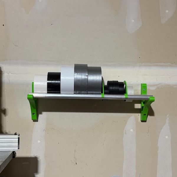 Tape Storage Rack: Garage and Craft Room Tape Roll Organizer - Etsy