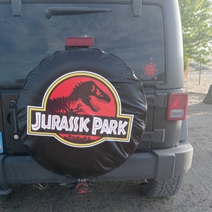 Jurassic Park T-rex Tire Cover | Etsy