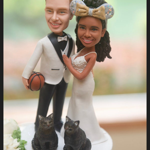 Rush Wedding Cake Toppers, Rush Order, Fast Shipping, Bride and Groom ...