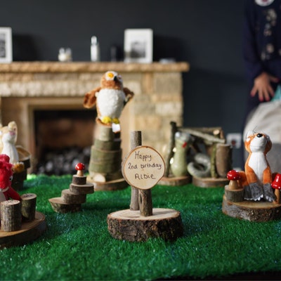 Small World Trees Forest School Wooden Log Slice Nature Natural - Etsy UK