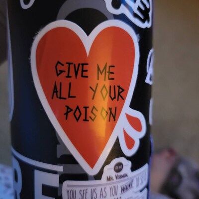 Thank You for the Venom My Chemical Romance Sticker MCR Three Cheers ...