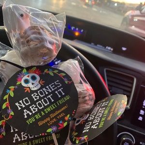 No Bones About It You're a Sweet Friend Halloween Gift Tag, Halloween ...