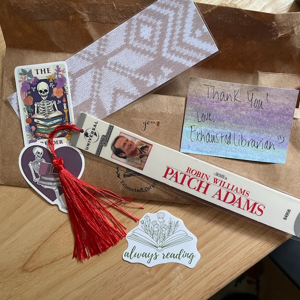 Vintage Library Due Date Stamp Card Bookmarks - Etsy